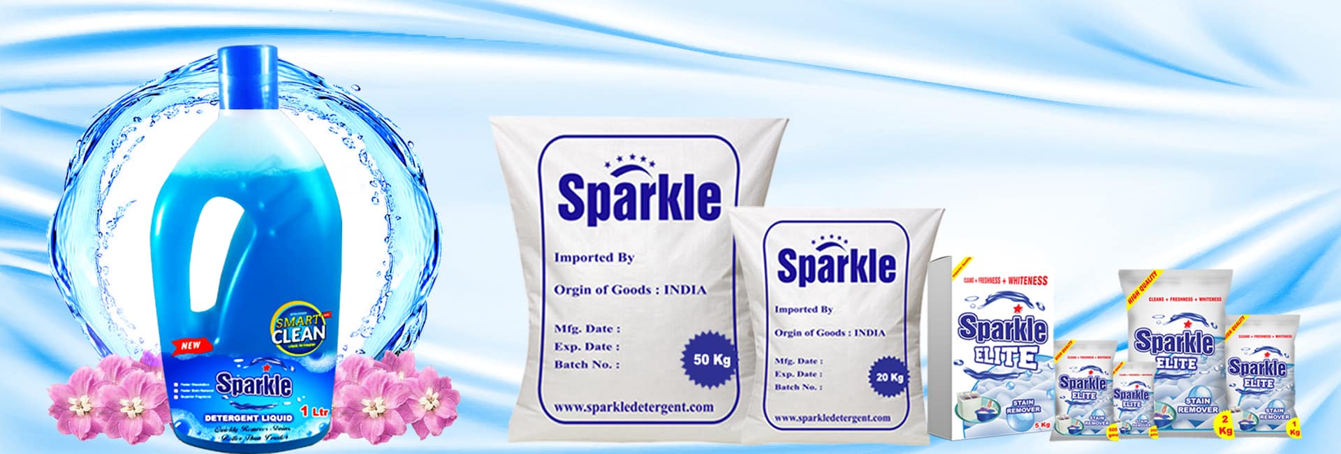Our Products | Sparkle Detergent