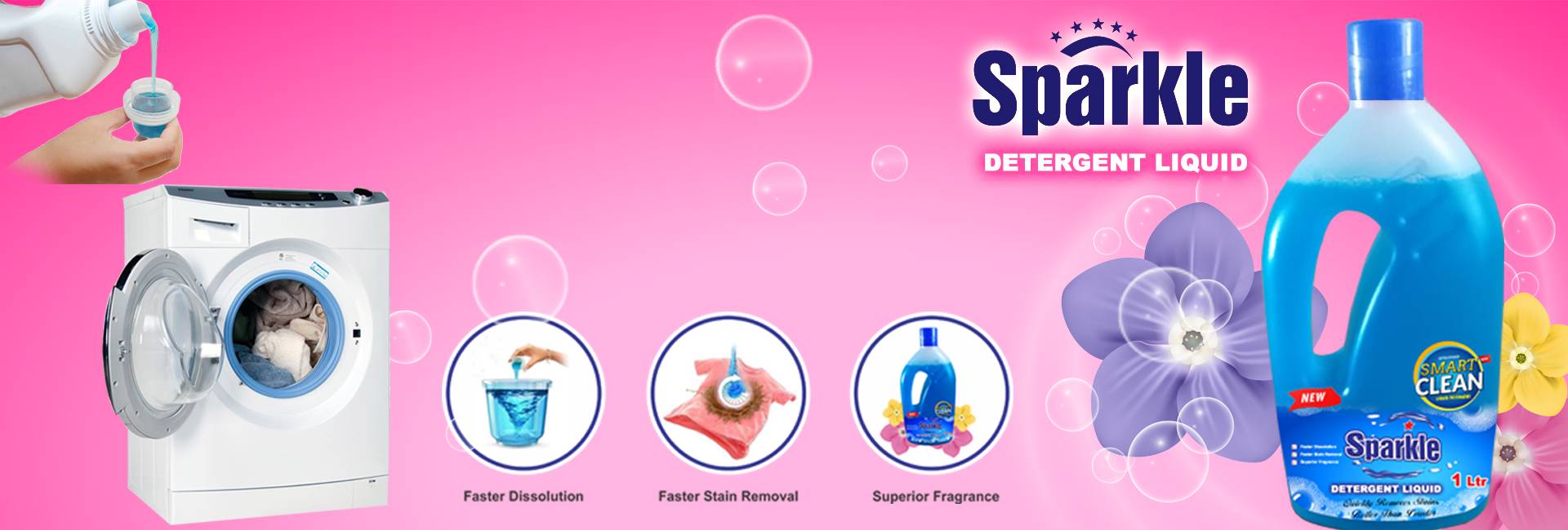 Sparkle Detergent | Clean clothes, Clean passion. Rediscover the ...