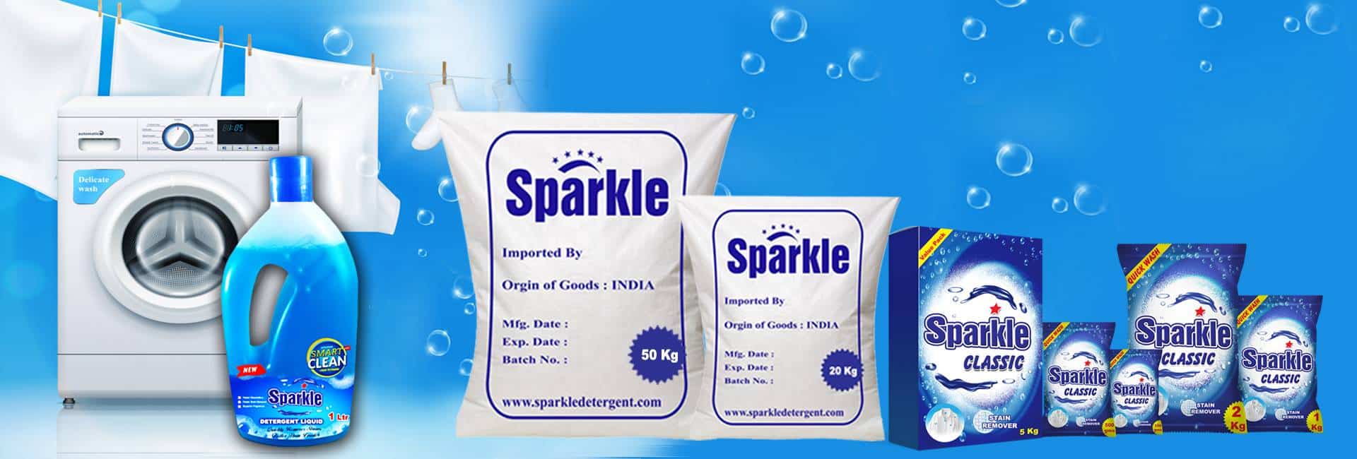 Sparkle Detergent | Clean clothes, Clean passion. Rediscover the ...